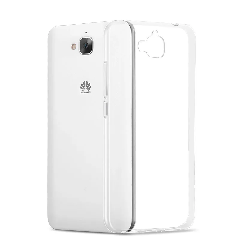 Huawei Y6 Pro Case 5.0 inch Transparent TPU Soft Case Back Cover For ...