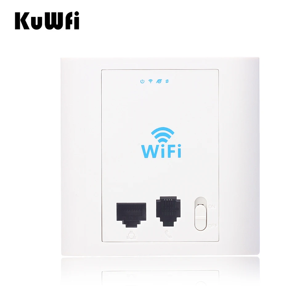 US Store 300Mbps Wireless In Wall WIFI Access Point Router VLAN &48V ...