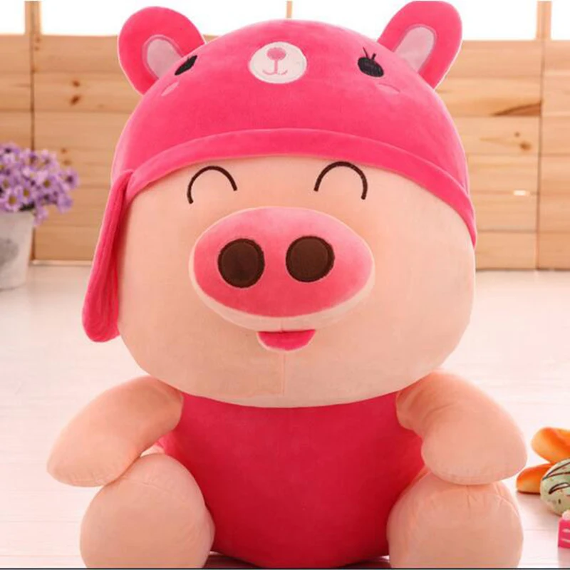 McDull pig dolls plush toys cartoon cute totoro pig doll lovers doll ...