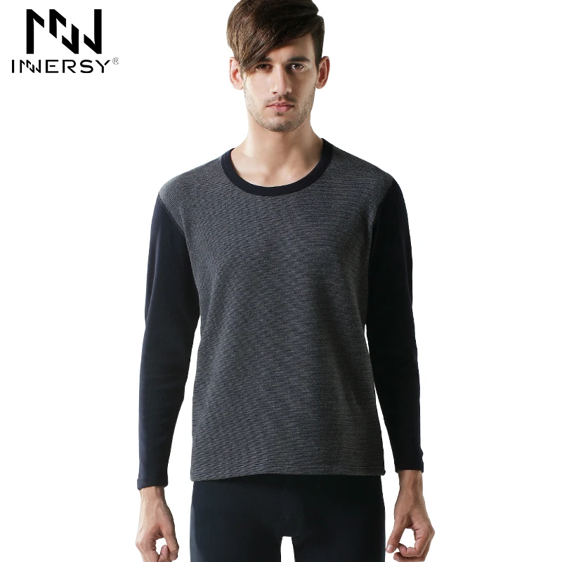 Innersy 2017 Underwear Cotton MenThermal Underwear Long Johns Autumn ...
