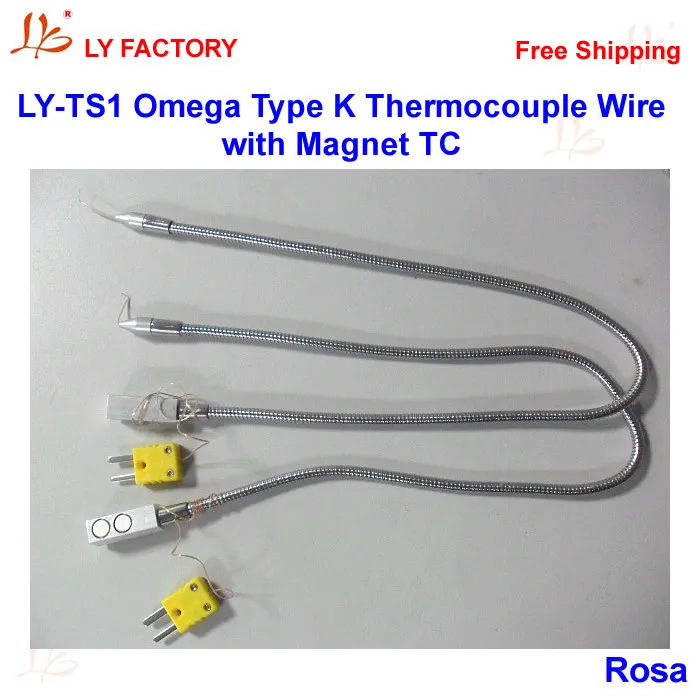 LY TS1 Omega Type K Thermocouple Wire with Magnet TC Holder For BGA ...