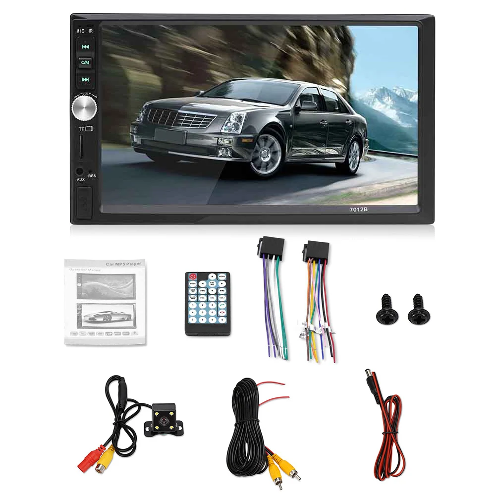 7 inch 7012B 2 Din Car Video Player Auto Audio Stereo MP5 Player 2 Din ...