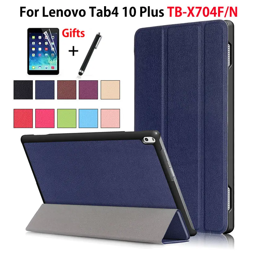 กรณีสำหรับ Lenovo TAB4 Tab 4 10 Plus TB X704L กรณี10.1 "TB X704F TB ...