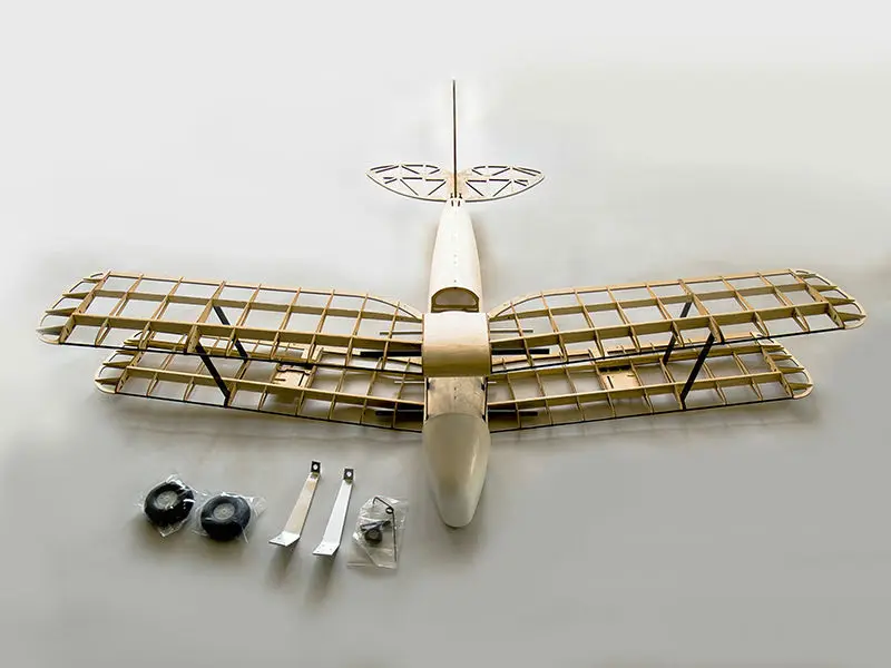 diy unmontiert balsa rc flugzeug Tiger Moth kit|plane purple|kit ...