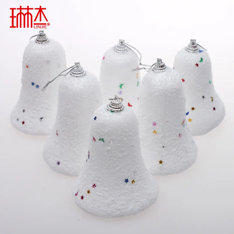 Lin Jie Christmas snow bell wholesale 5CM foam snow Christmas bells 1 ...