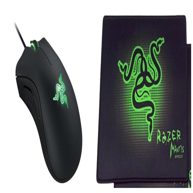 Raser Gaming Mouse y Raser Traje Pad con LED Óptico USB Con Cable Para ...