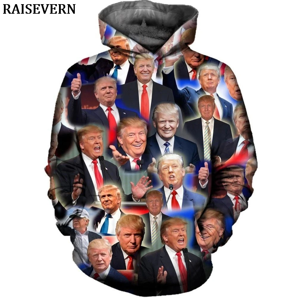 Donald Trump Hoodie Men Women Long Sleeve Pullovers Jumpers Hoody Men ...