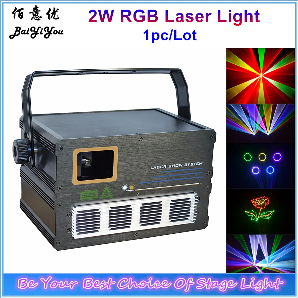 2w Rgb Animation Laser 30k Scanner 2w Full Color Cartoon Pattern Laser ...
