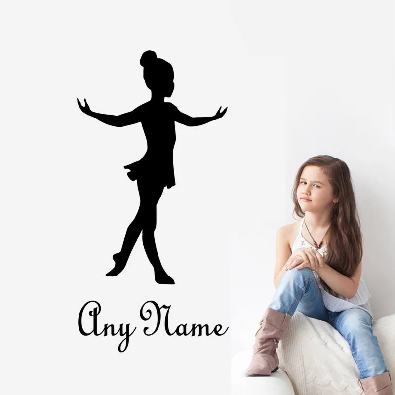 Hot sale New Cartoon DIY dancing girl Sticker for kids room Wall ...