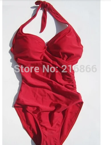 2015 New Free Shipping High Waist Swimsuit Swimwear One Piece Swimsuits