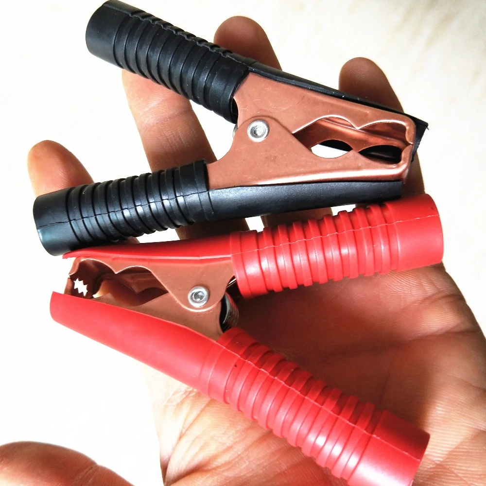 Car Alligator Clips Battery Clamps Crocodile Clip 100a - Alligator ...