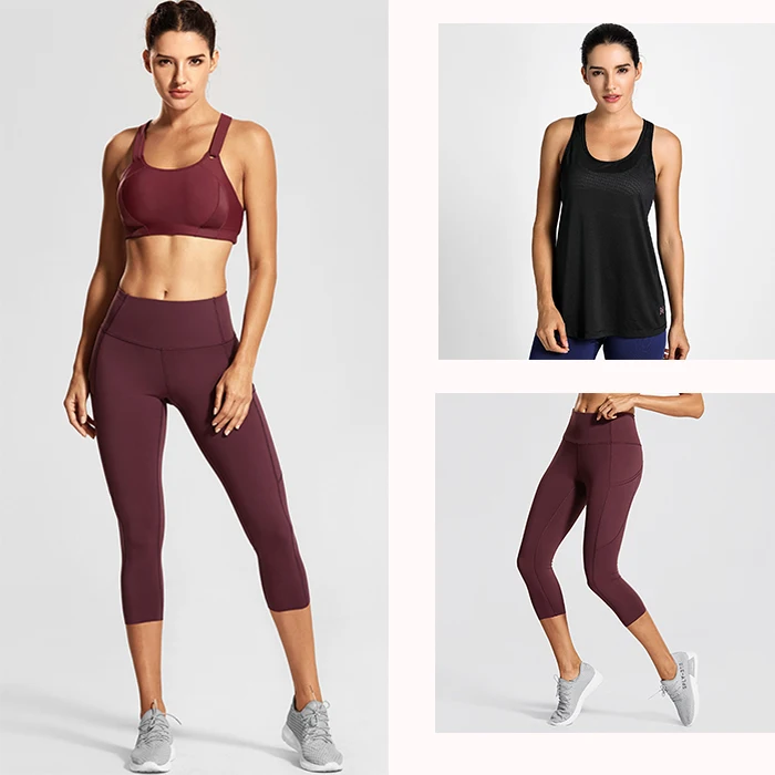 SYROKAN женский спортивный бюстгальтер с регулируемой передней частью