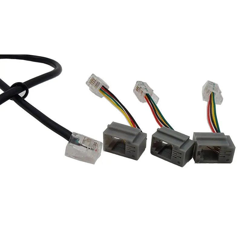 4p4c rj9 케이블, rj9 어댑터 케이블, 어댑터 케이블 변환기에 3.5mm 스마트 폰 헤드셋|Computer Cables ...