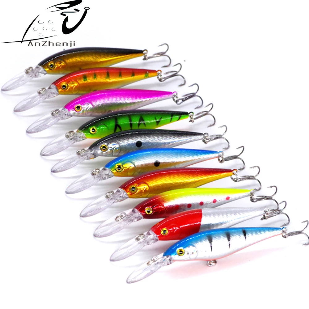 Fishing Bait Hard Lure Minnow saltwater Fishing Lures 11cm 10g swimbait ...