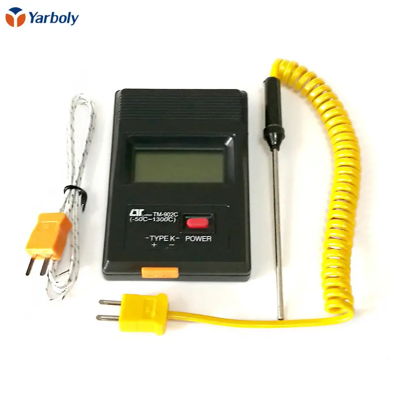 TM 902C Industrial Lcd Digital Thermometer Thermodetector Thermocouple ...