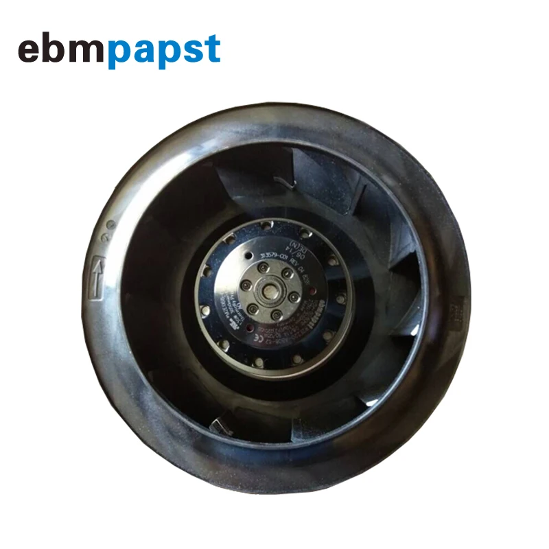 Original Ebm R2e220-ab08-62 115v 93w Back Tilt Steel Plate Low Noise ...