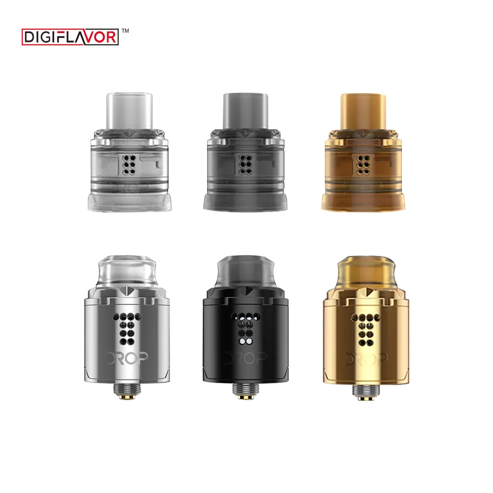Original Digiflavor Drop Solo RDA Atomizer Vape Tank Single Coil 22mm ...