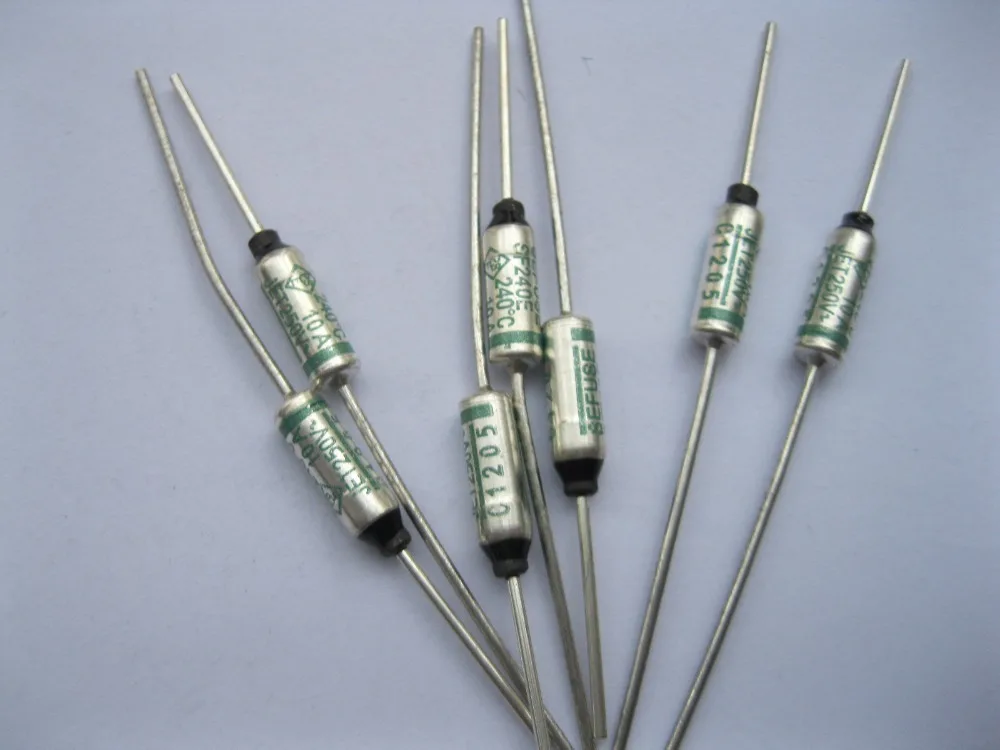 Microtemp fusible térmico 240C Cut off 10A 250V 200 Uds. Por lote ...