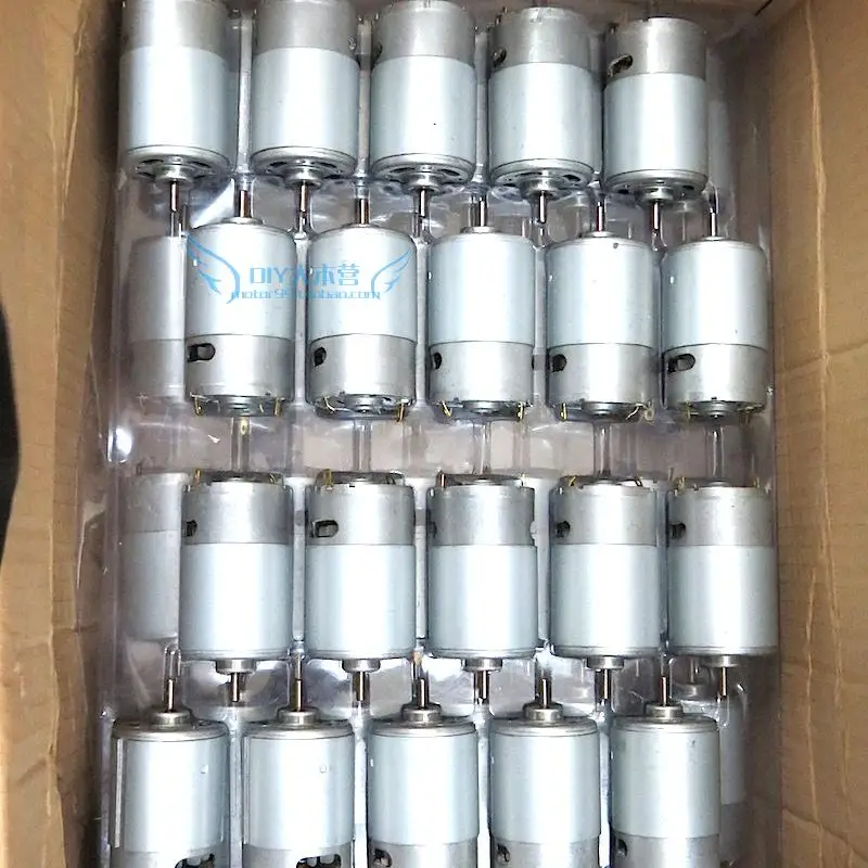 RS-555 большим вращающим моментом 24V 555 DC двигатель 18V 40 магнит переменного тока с ...