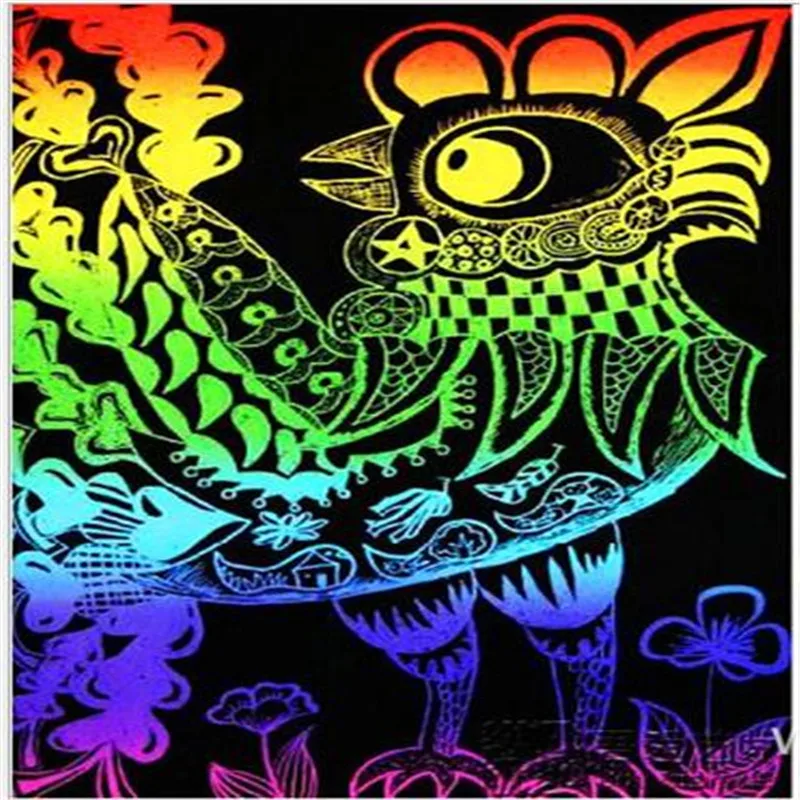 Baby scraping painting kids Drawing paper Children Doodle Toys Baby ...