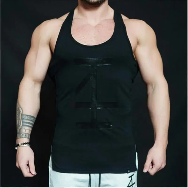 New Brand clothing Bodybuilding Fitness Men gyms Tank Top Golds Vest ...