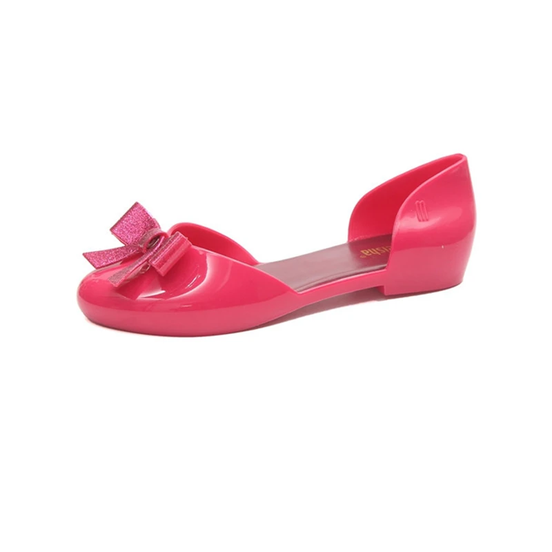 Mini Helisha dulce linda del Bowknot estilo agradable PVC sandalias ...