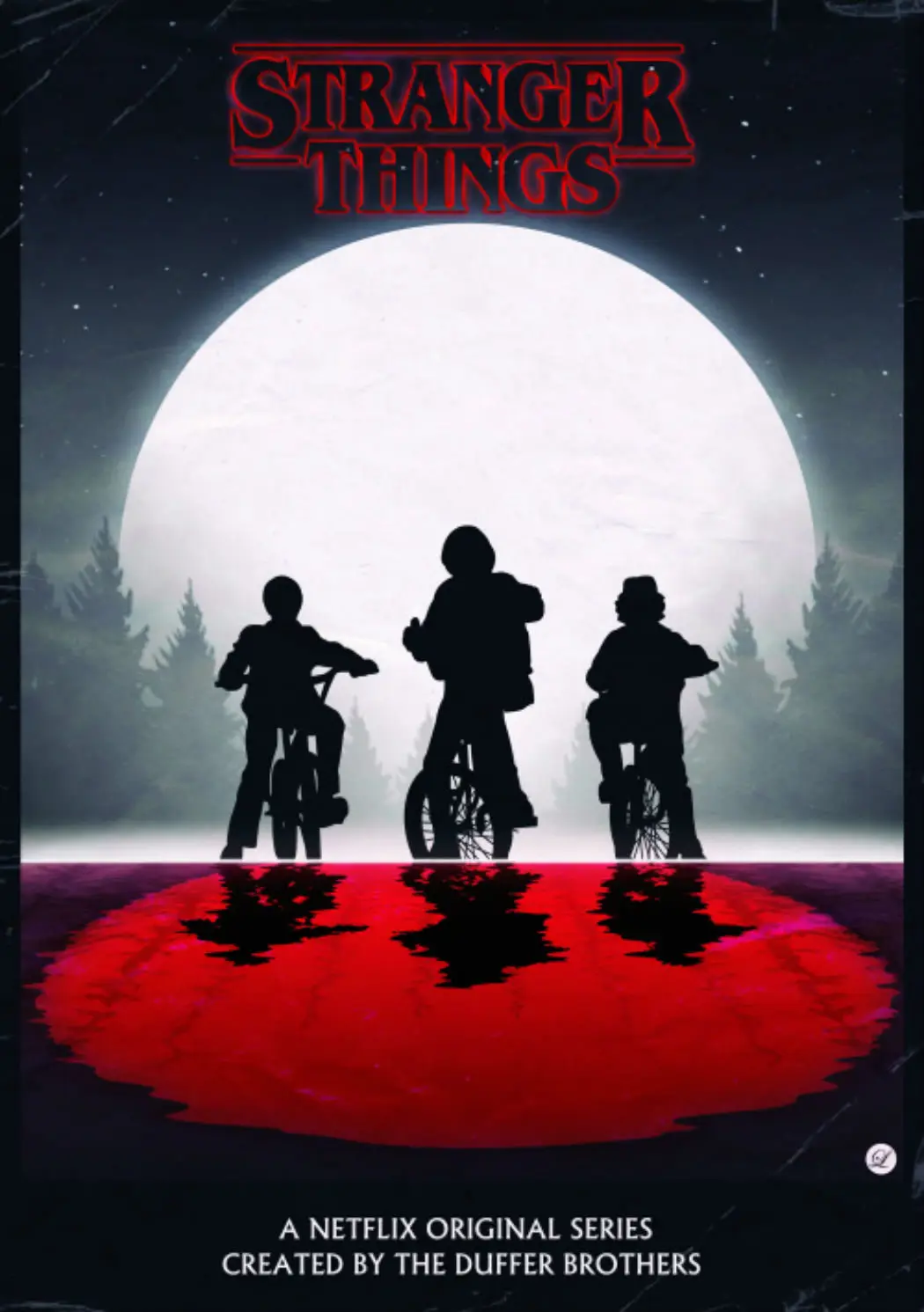 Stranger Things Science Sci-fi Propaganda Poster Classic Retro Vintage ...