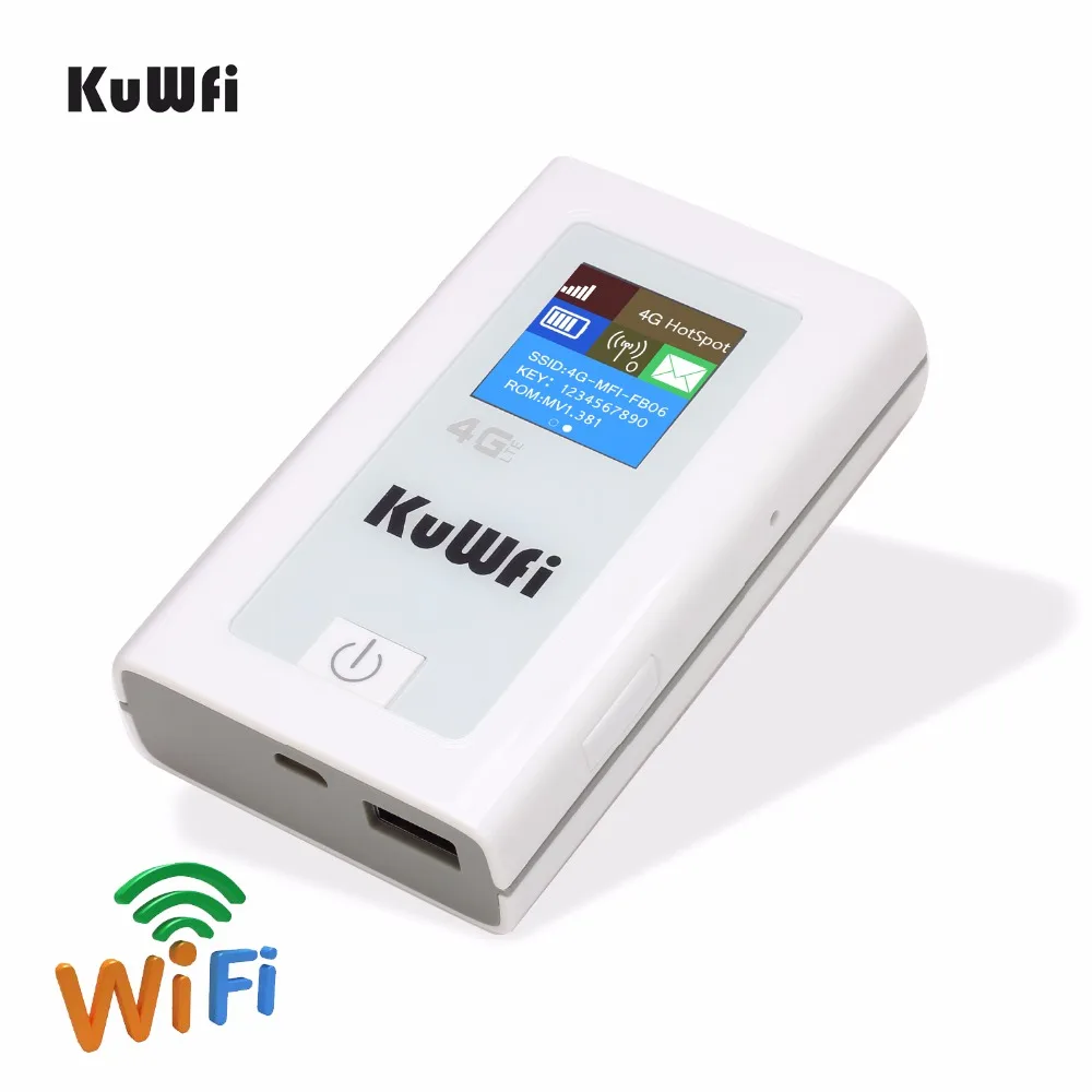 Tanio KuWfi 4G Router Wi-fi 3G 4G Lte Wireless minirouter sklep Tanio KuWfi 4G Router Wi-fi 3G 4G Lte Wireless minirouter sklep