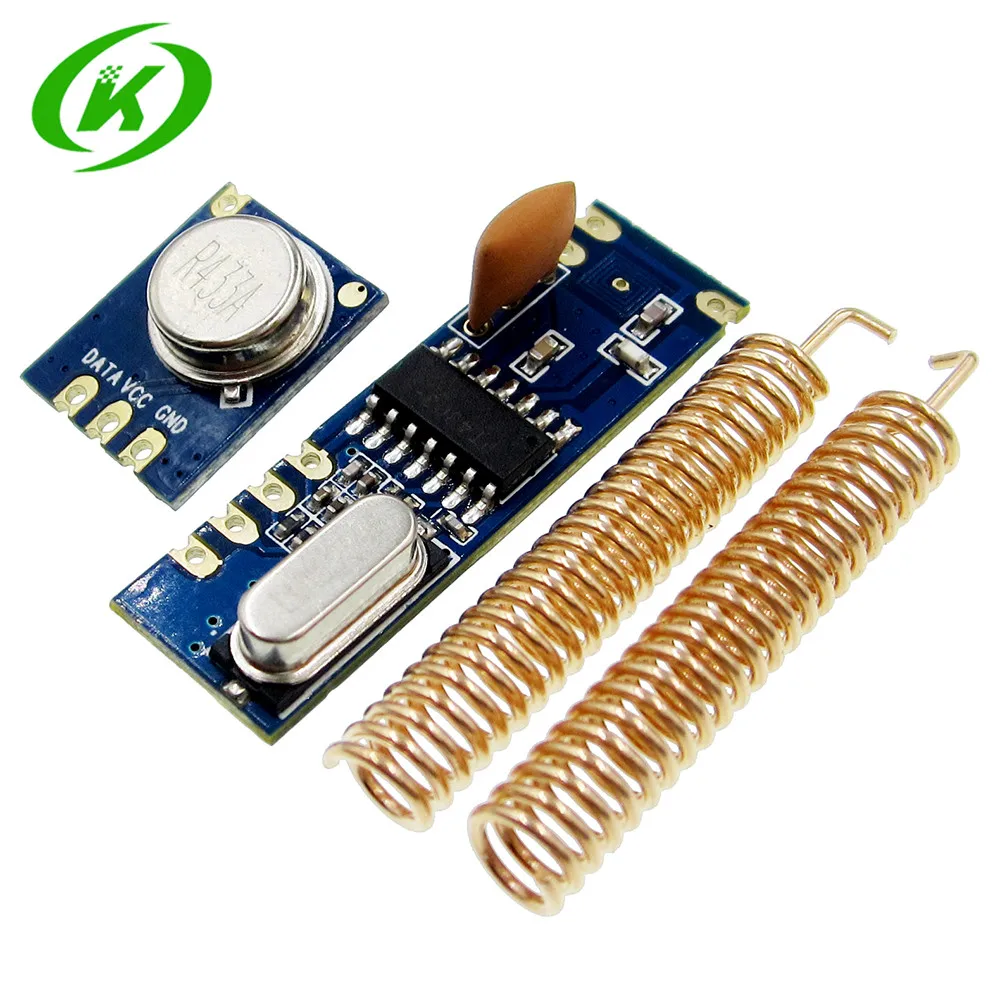 433mhz 100 Meters Wireless Module Kit Ask Transmitter Stx882 + Ask ...