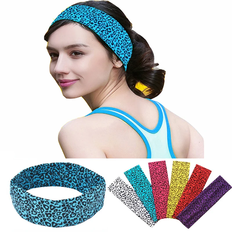 1pc Women Sexy Muti Color Wild Turban Headbands Bandana Bandage Leopard