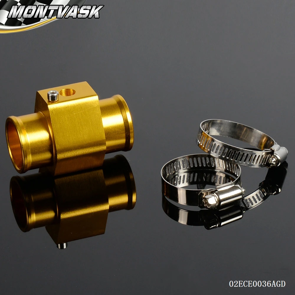 Free Shipping Aluminum 36 mm 1.42" Water temp Gauge Sensor Adaptor ...