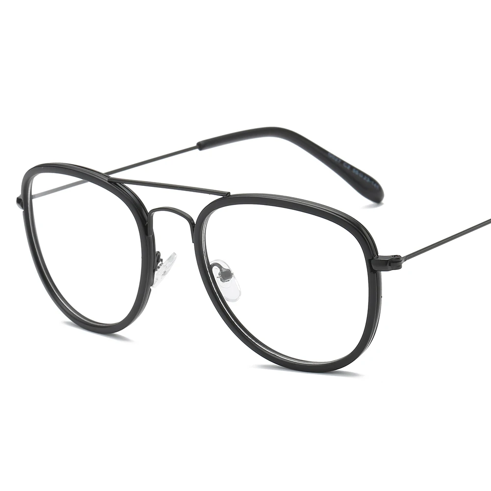 Korean Retro Black Eyeglasses Frame Vintage Prescription Glasses Frame Simple Myopia Optical