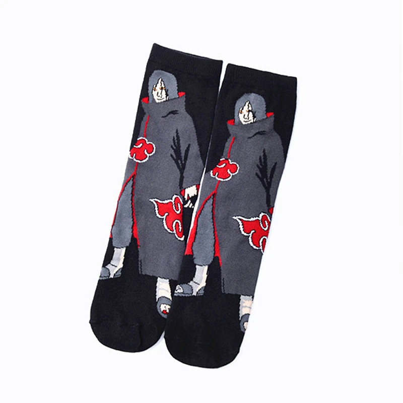 Naruto Akatsuki Cosplay Sock Uchiha Itachi Orochimaru Anime Socks Women ...