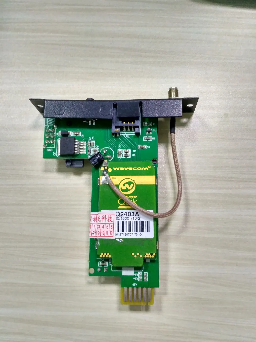 Small PCB board, the modem pool slot Q2403 for bulk sms, modem slot by ...