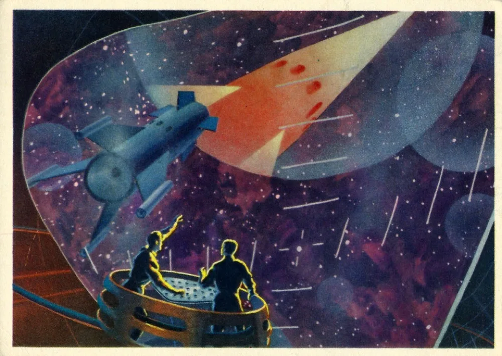 Soviet Space Wallpaper