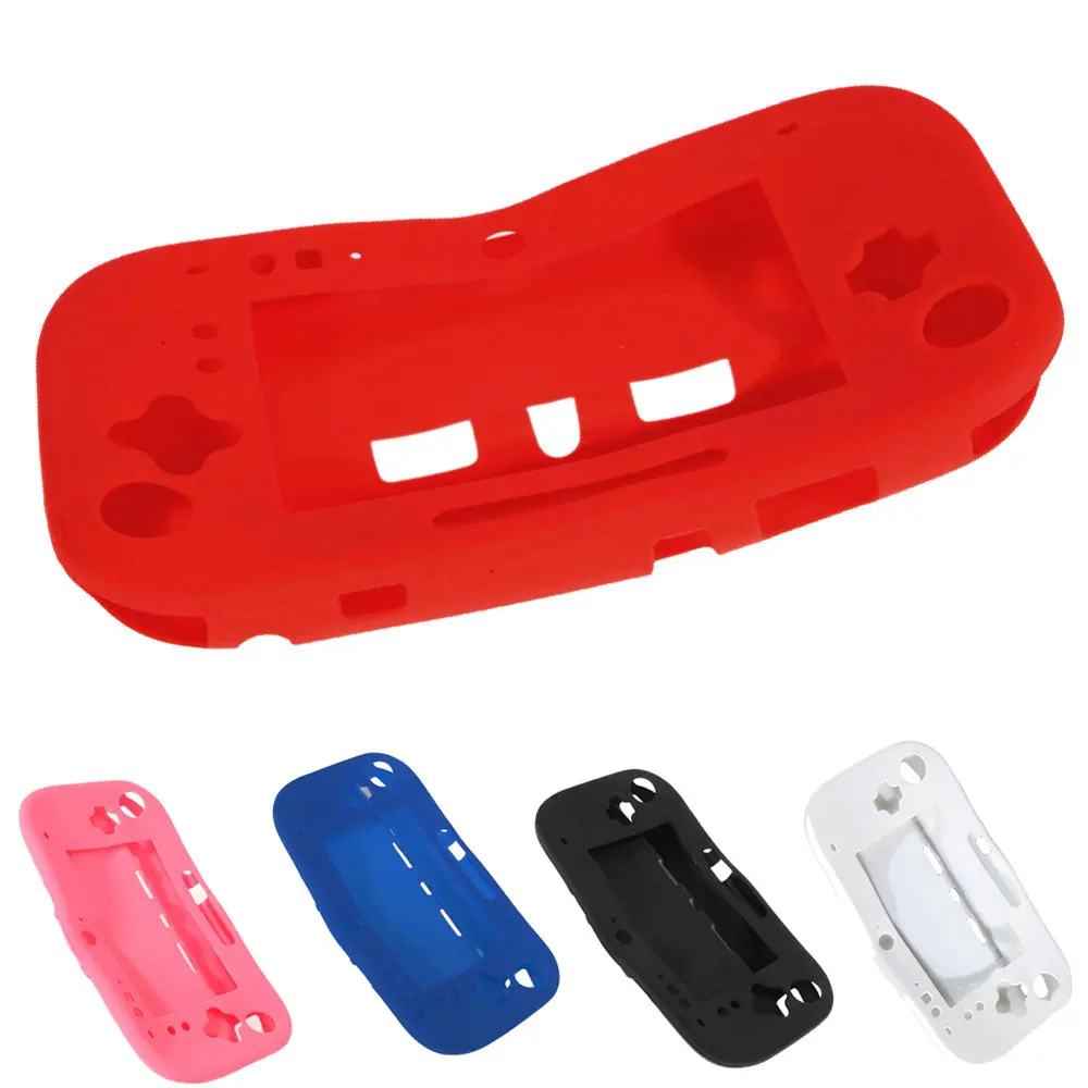100pcs Silicone Cover Protector For Wii U Gamepad For Nintendo Nintend ...