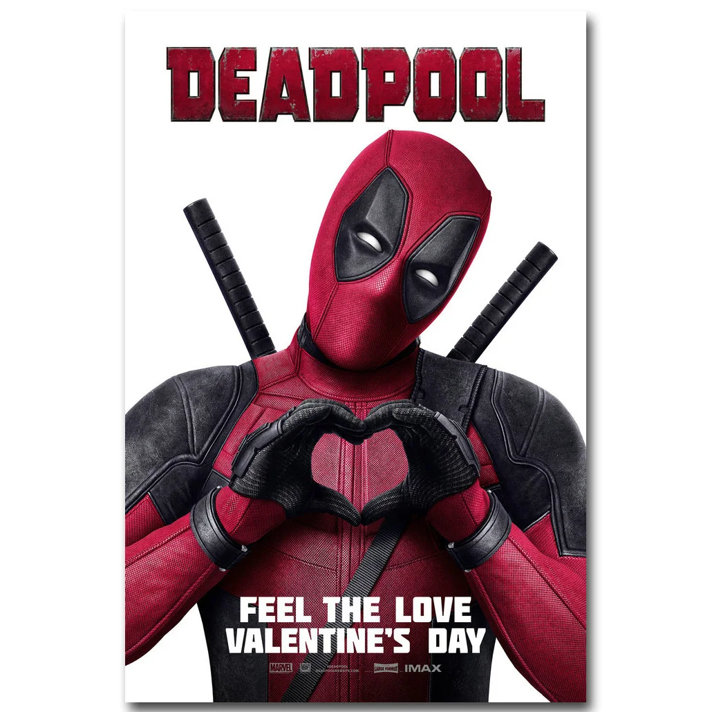 Deadpool Superhero Art Silk Fabric Poster Print 13x20 24x36 inch Hot ...