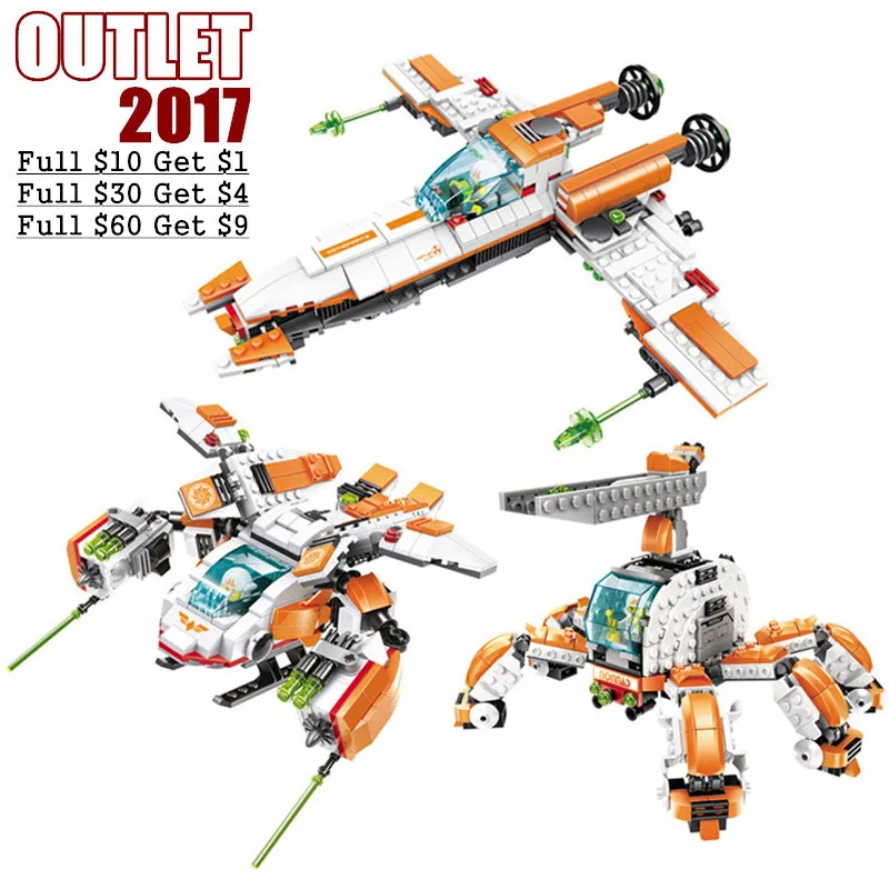 Star Advanced Military Wars Models & Building Toy Robots Figures Set ...