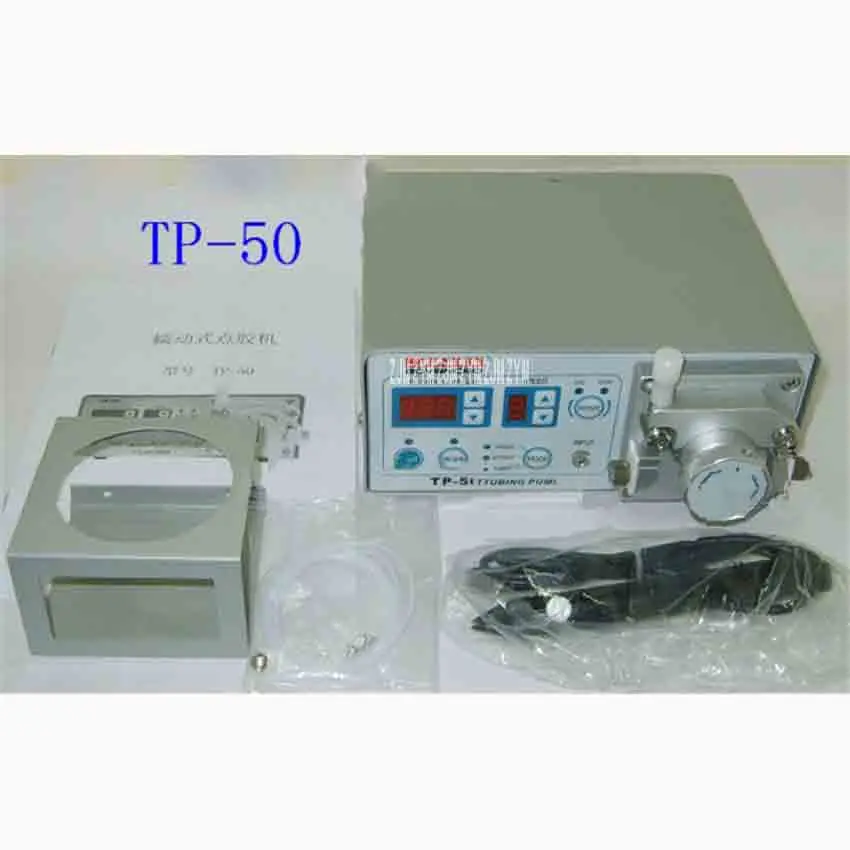 LCD Peristaltic Dispenser Controller TP 50 Epoxy Dispenser 110V/220V 50 ...