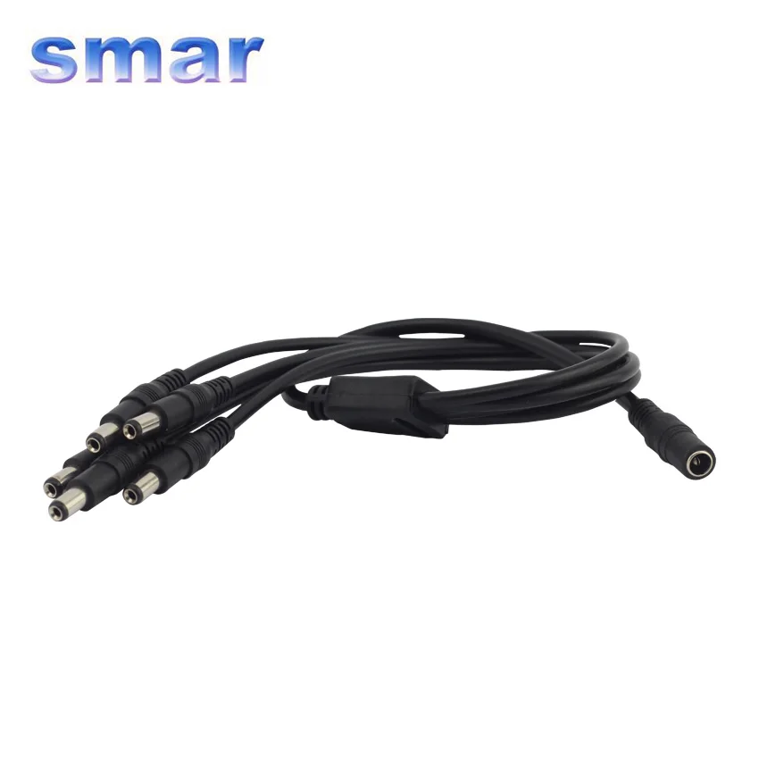1-to-5-DC-Power-Splitter-Adapter-Cable-CCTV-Camera-Cable-for-Security ...