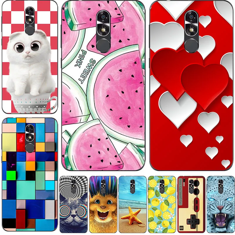 Soft Silicon Cat Case Cover For Cubot R9 Soft Silicone TPU Cool ...
