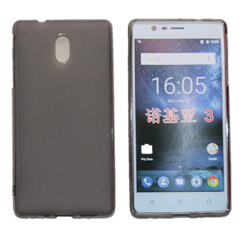 New Soft TPU Gel Back Coque Case for Nokia 3 Mobile Phone Cases Bag ...
