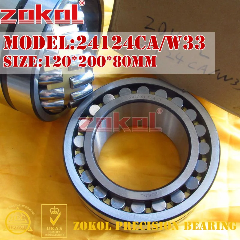 ZOKOL 24124 CA W33 подшипник 24124CA W33 Сферический роликовый ...