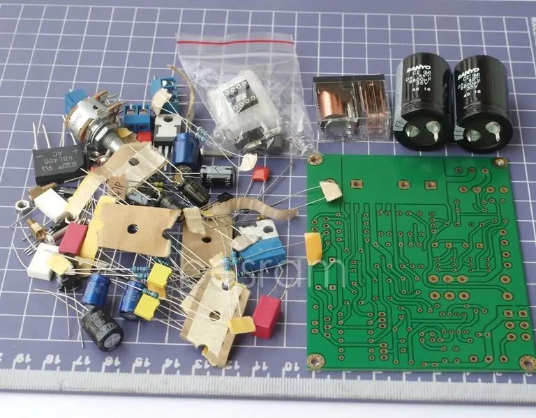speaker protection+OPA2604AP+LM1875 Amplifier board 25W*2 KIT|kit kits ...