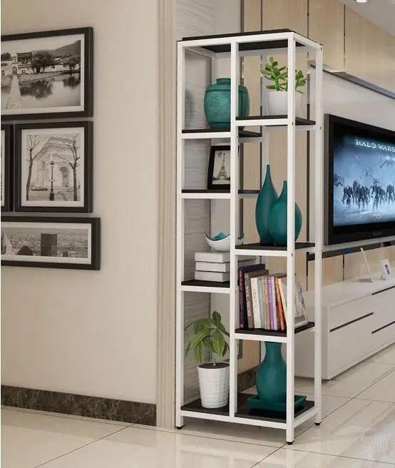 Simple partition shelf living room porch cabinet balcony flower shelf ...