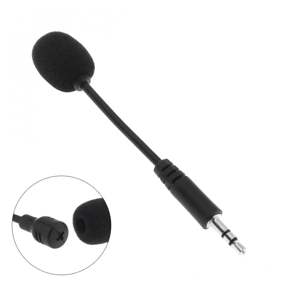 Mini Portable 3.5mm Jack Flexible Microphone Mic for Mobile Phone / PC ...