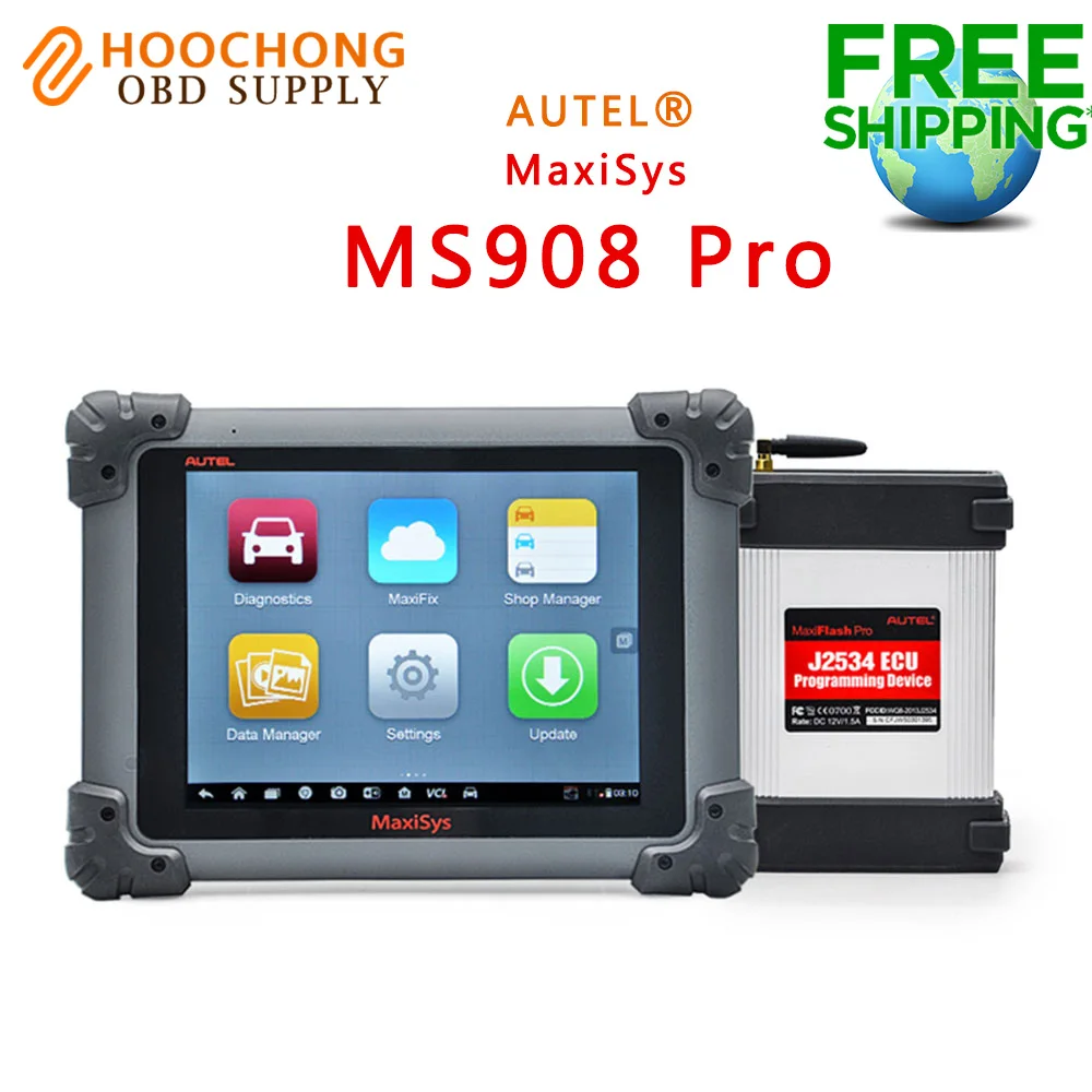 Car Diagnostic System Autel MaxiSYS Pro MS908 Pro MS908P WiFi Bluetooth ...