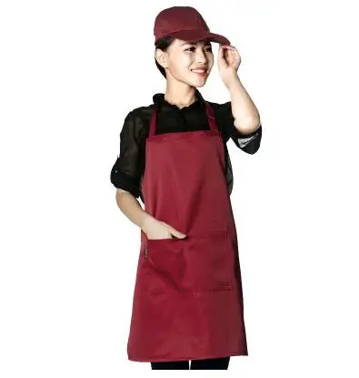 Chef apron hotel restaurant coffee shop fast food canteen dining work ...