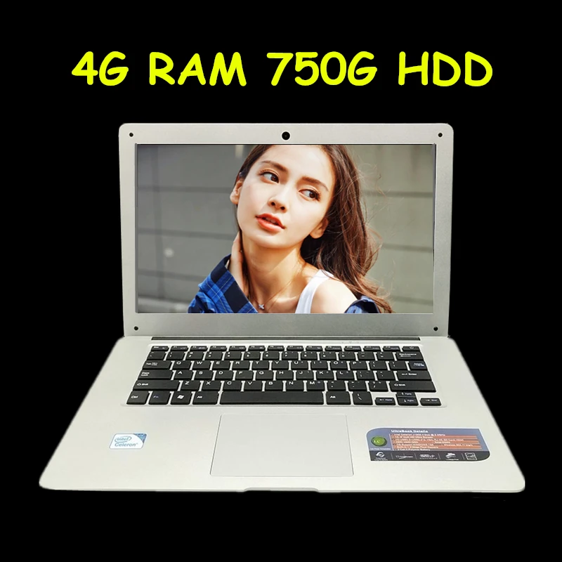 Cheap 14 Laptop Computer Notebook Pentium Quad Core 4G RAM 750G HDD ...