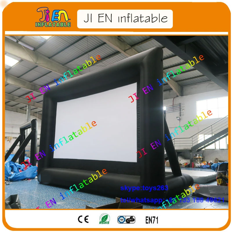 Pantalla inflable de 200 pulgadas, pantalla de película inflable para ...